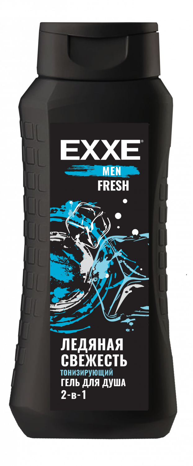Купить гель для душа EXXE Men Fresh 2 в 1 мужской, тонизирующий 400 мл, цены на Мегамаркет ...